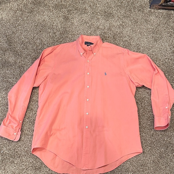 Ralph Lauren | Shirts | Ralph Lauren Mens Pink Button Down Shirt | Poshmark